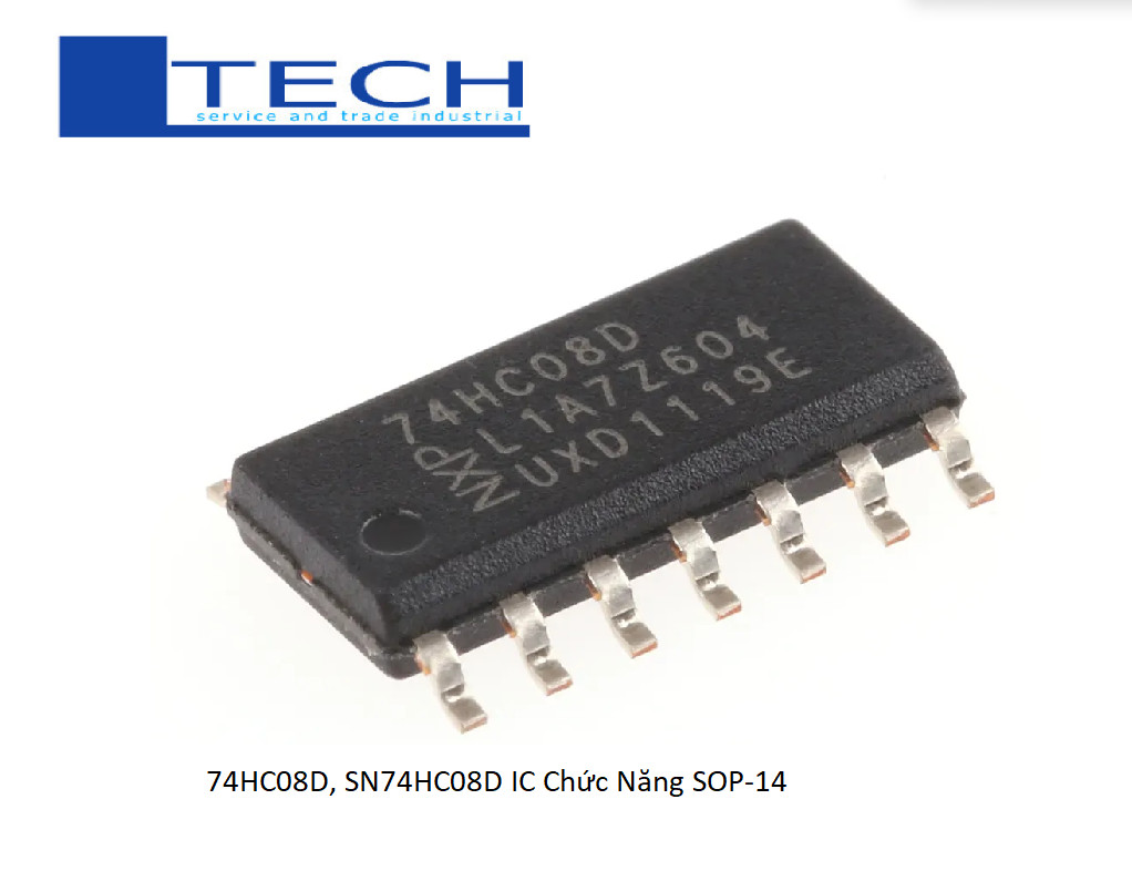 74HC08D, SN74HC08D IC Chức Năng SOP-14 - Linh Kiện Điện Tử LTECH