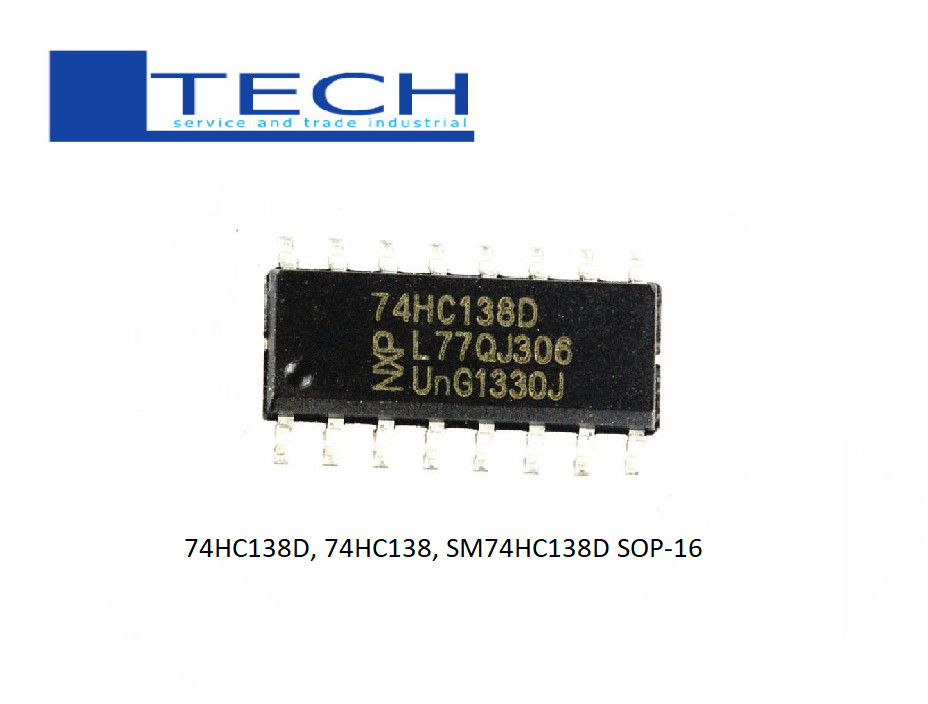 74HC138D, 74HC138, SM74HC138D SOP-16 - Linh Kiện Điện Tử LTECH